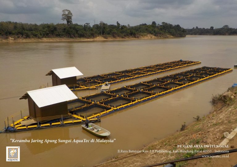 River Floating Fish Cage - Aquatec Indonesia